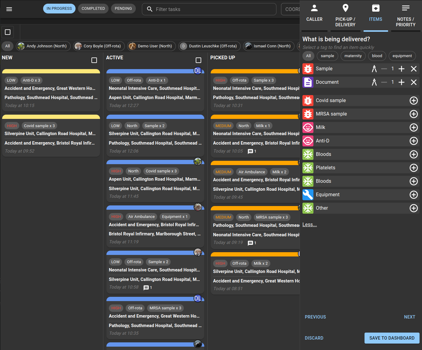platelet.app | for emergency volunteer couriers
